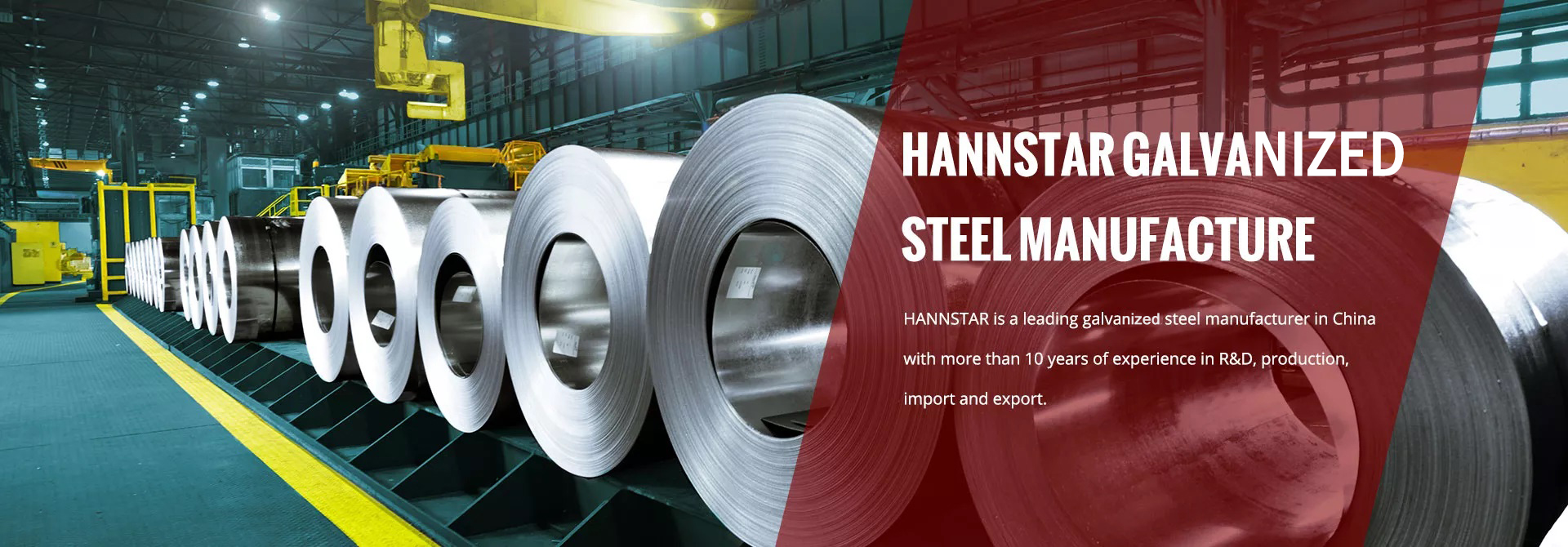 Galvanized Steel - HANNSTAR INDUSTRY COMPANY LIMITED